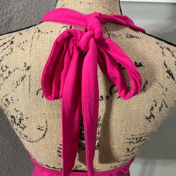 VENUS | Tops | Venus Hot Pink Summer Halter Top Medium | Poshmark